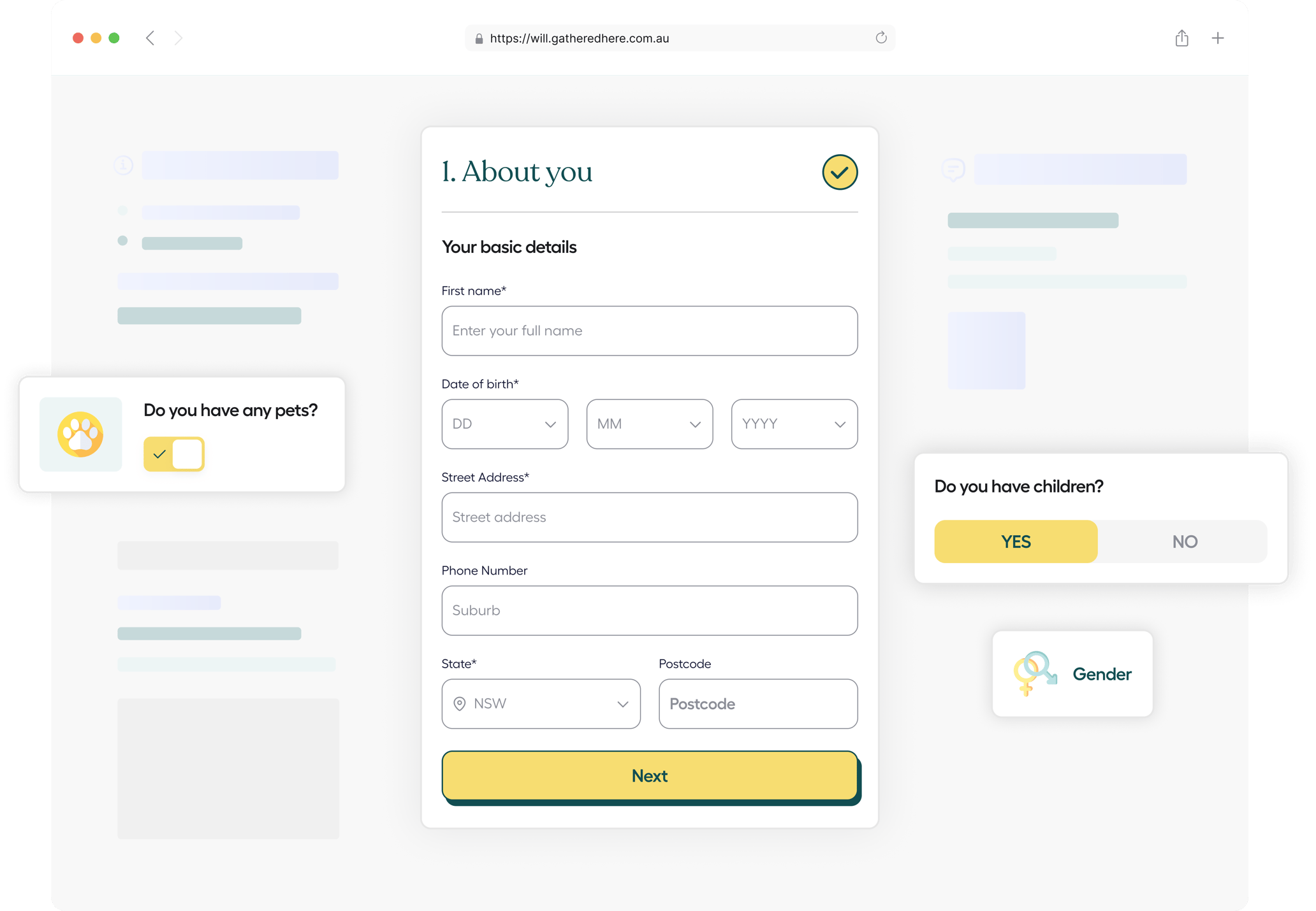 How the online wills platform works