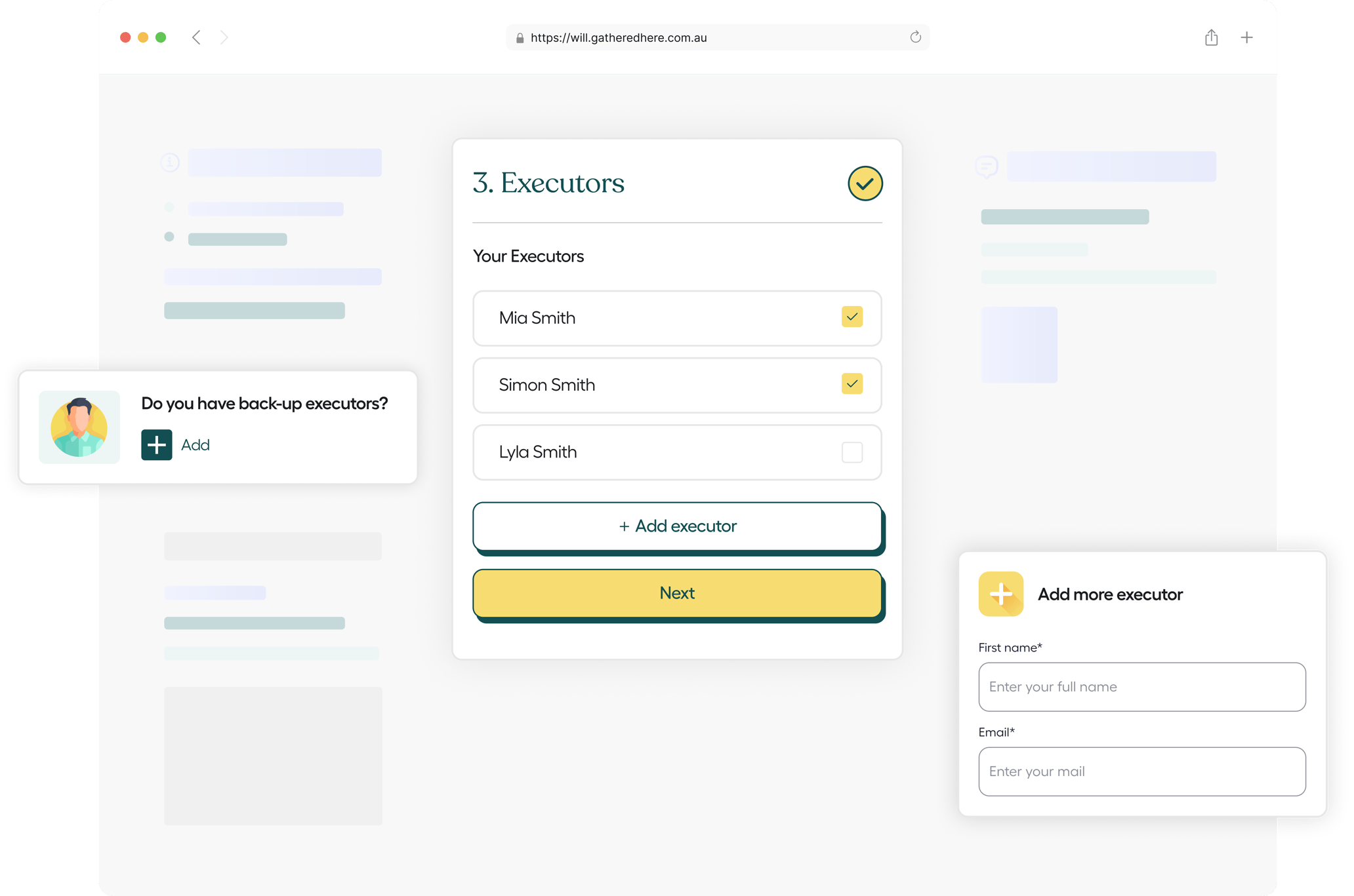 How the online wills platform works